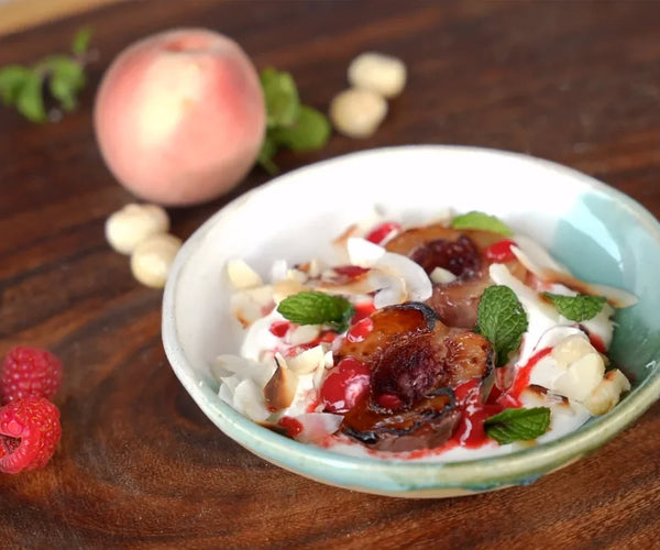 Revolve Recipe HQ - Grilled Peaches Recipe – Revolve Pizza Oven US